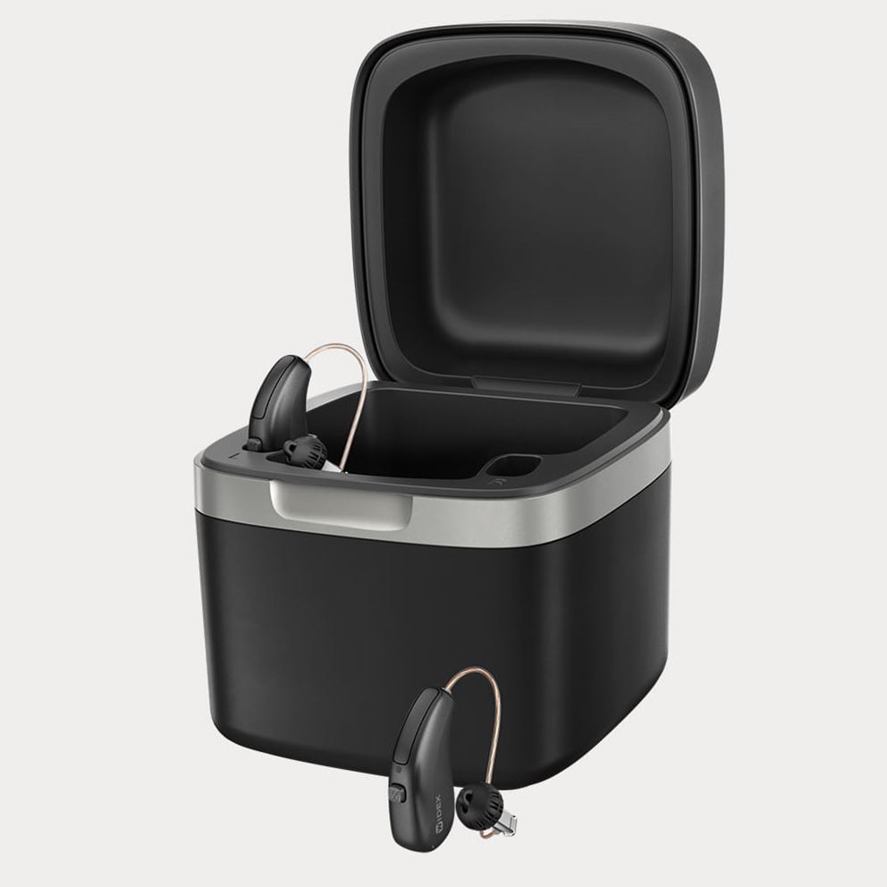 Widex Allure AI RIC R D - Rechargeable AI Hearing Aids | Widex