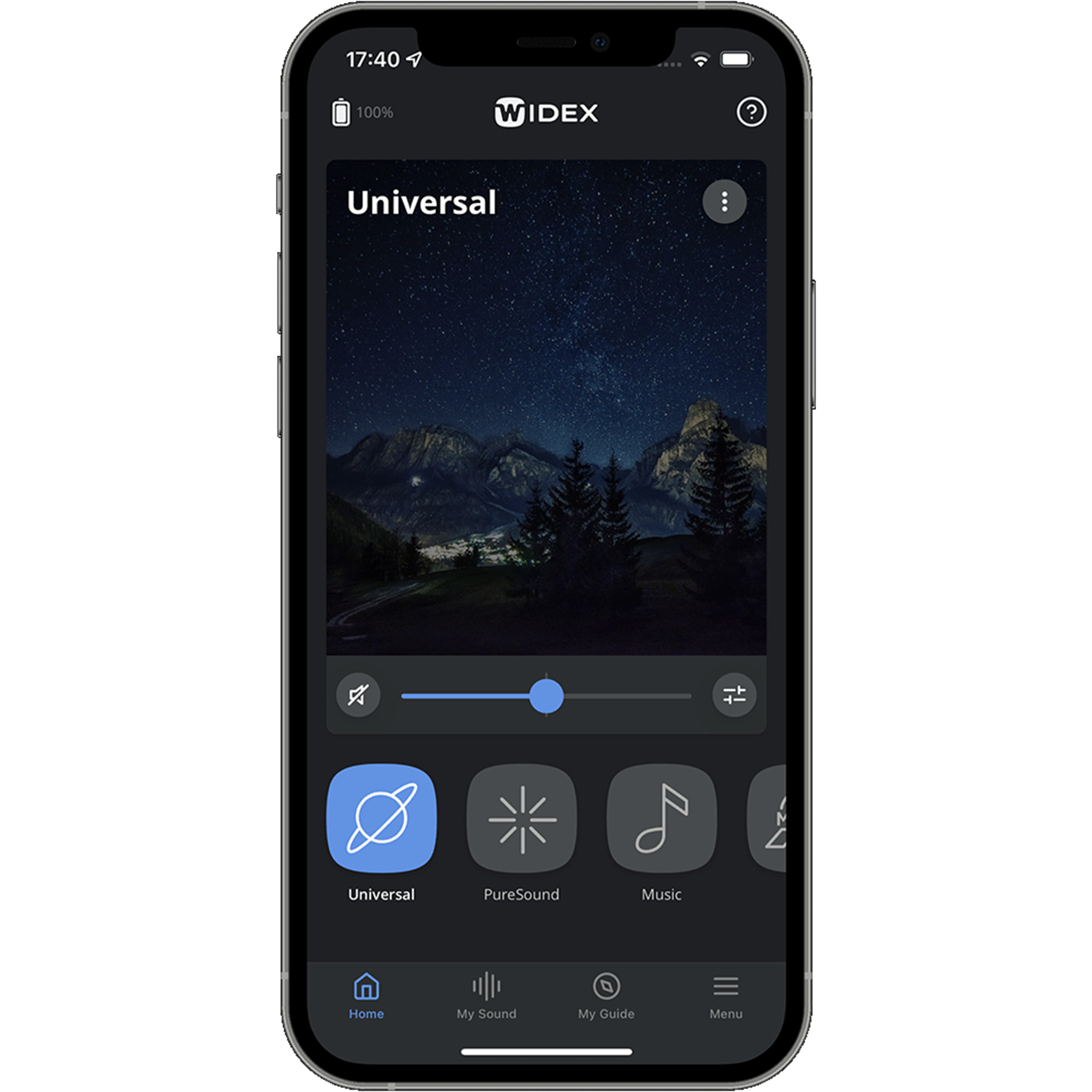 Widex Moment™ hearing aid app - Download for Android or iPhone